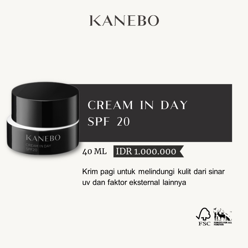 Jual KANEBO Cream IN Day 40gr | Shopee Indonesia
