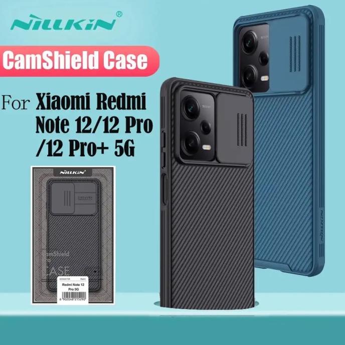 Jual Xiaomi Redmi Note 12 / Pro 5G Nillkin Camshield Pro Original Hard ...