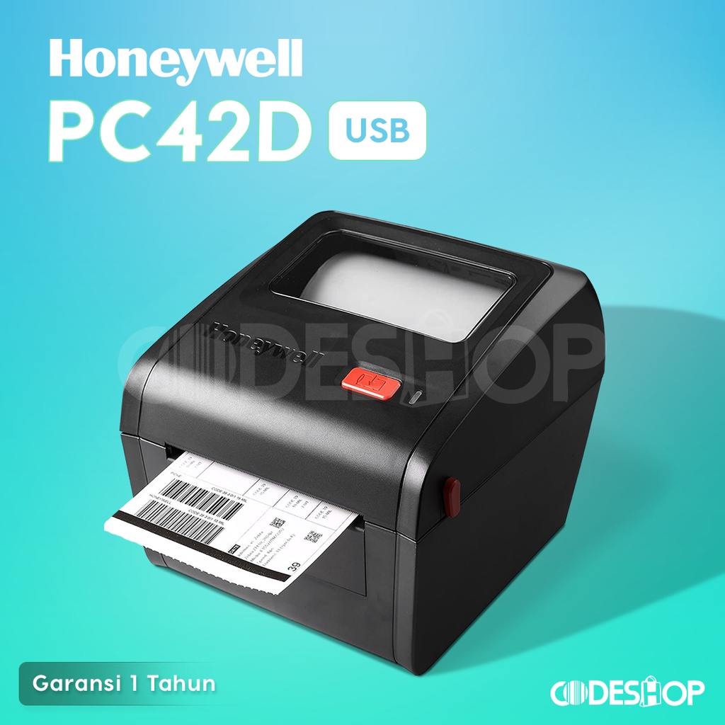 Jual Printer Barcode Thermal Honeywell PC-42D | PC42D Pencetak Label Alamat | Shopee Indonesia