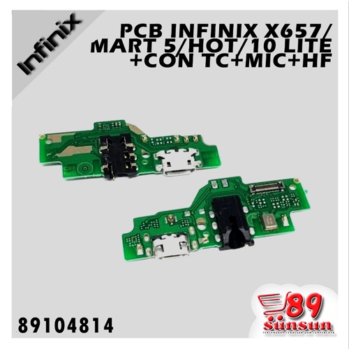 Jual PCB INFINIX X657/SMART 5/ 10 LITE+CON TC+MIC+HF | Shopee Indonesia