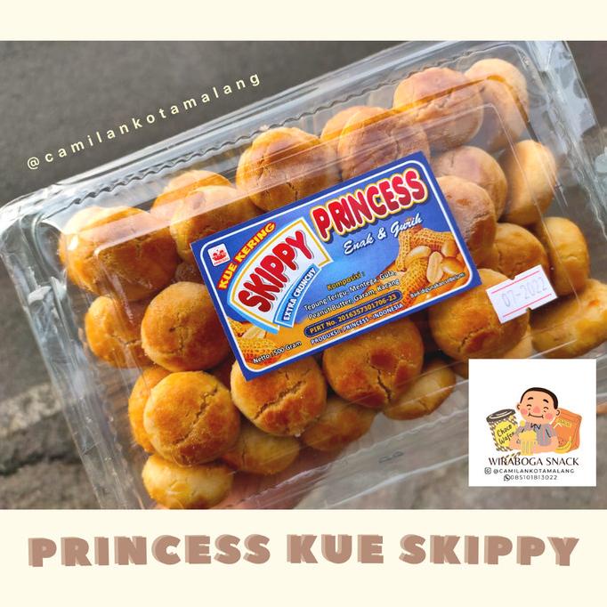 Jual roc01 KUE KACANG SKIPPY PERTAMA DI INDONESIA / KUE KERING PRINCESS ...