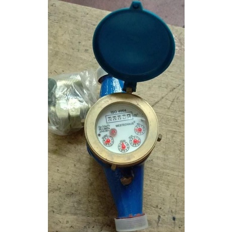 Jual Water Meter Westechaus 1 Inch | Shopee Indonesia