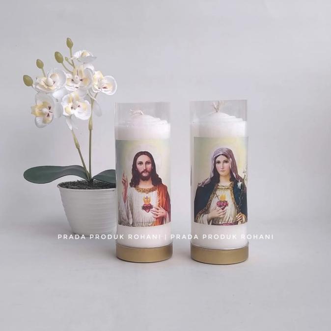 Jual Lilin Gambar Rohani 1 set (isi 2 pasang) | Shopee Indonesia Jual Lilin Gambar Rohani 1 set (isi 2 pasang) | Shopee Indonesia