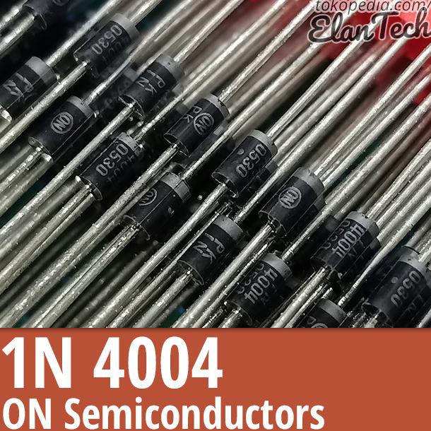 Jual 1N4004 Diode On Semi 1N 4004 Dioda Substitusi 1N4001 Elantech ...