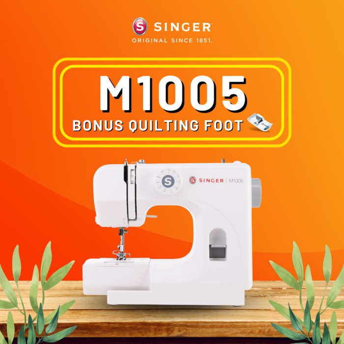 Jual Mesin Jahit Mini Singer Portable M1005 | Shopee Indonesia