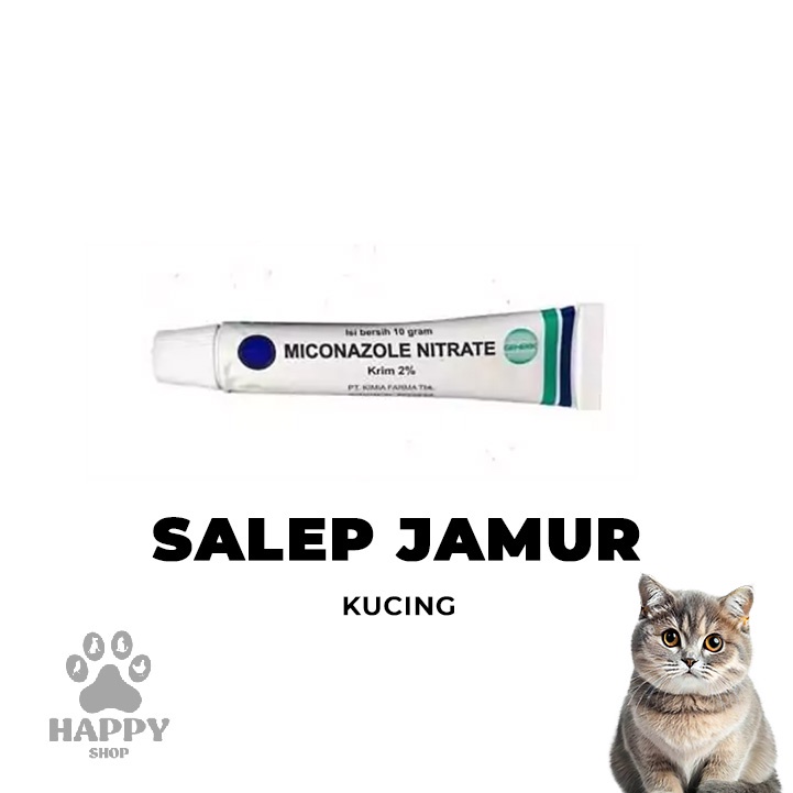 Jual OBAT SALEP JAMUR KUCING MICONAZOLE NITRATE 2% | Shopee Indonesia