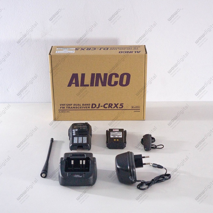Jual RADIO Ht Handy Talky HT Alinco CR X5 DJ CRX5 dual band BS UHF DAN VHF | Shopee Indonesia