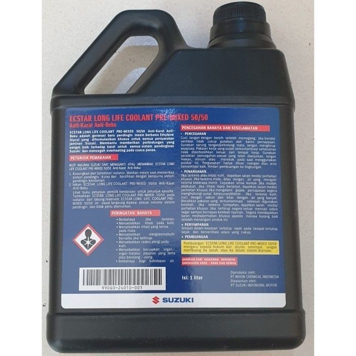 Jual Air Radiator Suzuki Coolant 50/50 Pre-Mixed Anti Rust/Freeze 1 ...