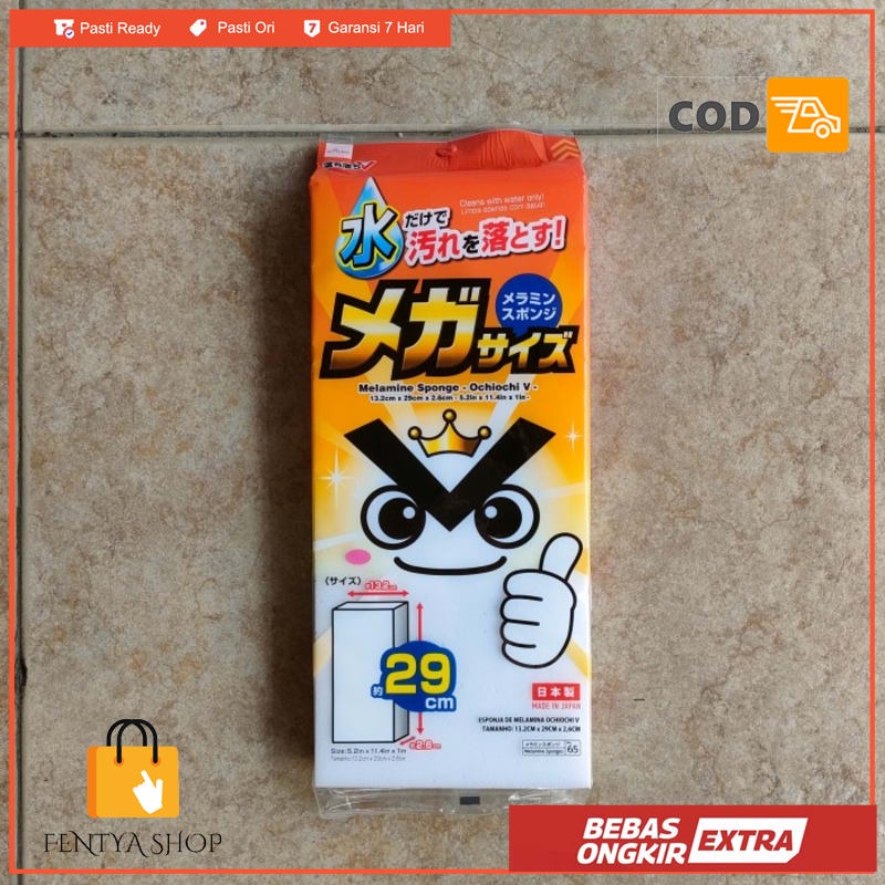 Jual DAISO Melamine sponge melamin spon magic sponge cukup dengan airr ...