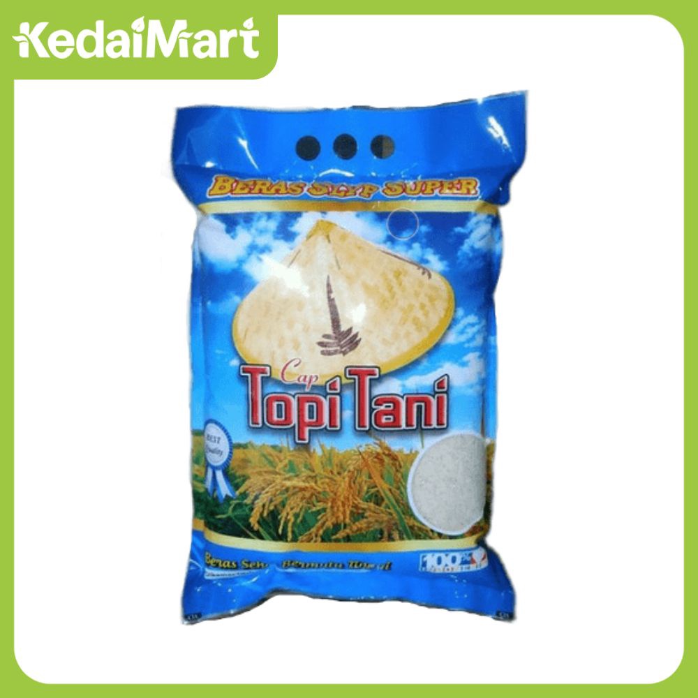 Jual GPPT8170 Beras Topi Tani 5 Kg | Shopee Indonesia