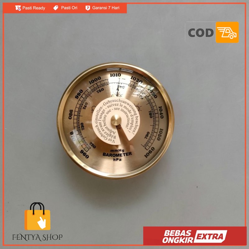 Jual barometer analog aneroid alat ukur tekanan udara | Shopee Indonesia