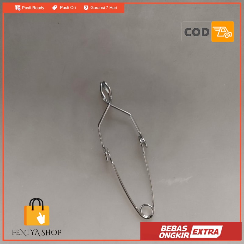 Jual penjepit tabung reaksi logam test tube holder | Shopee Indonesia