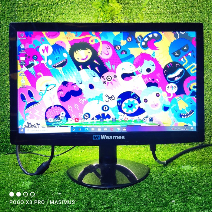 Jual Led monitor komputer pc wearnes 15.6" wide | Shopee Indonesia