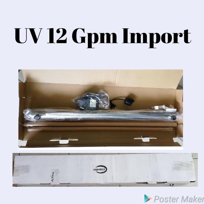 Jual Uv 12 Gpm Water Sterilizer Ultraviolet 12 Gpm Depo Air Minum | Shopee Indonesia