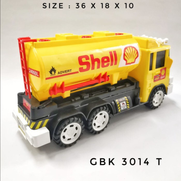 Jual PROMO!!! MAINAN MOBIL TRUK TANGKI BENSIN SHELL / MOBIL TRUK TANGKI ...