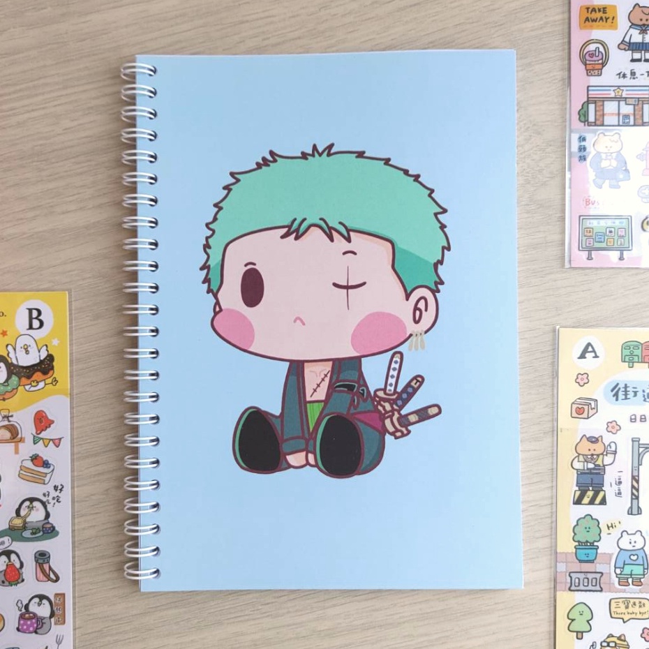 Jual vh ONE PIECE NOTEBOOK SPIRAL ANIME A5/ ANIME / JOURNAL / JURNAL ...