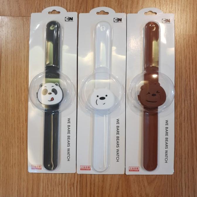 Jual Jam Tangan We Bare Bears / We Bare Bears Watch Miniso Japan ...