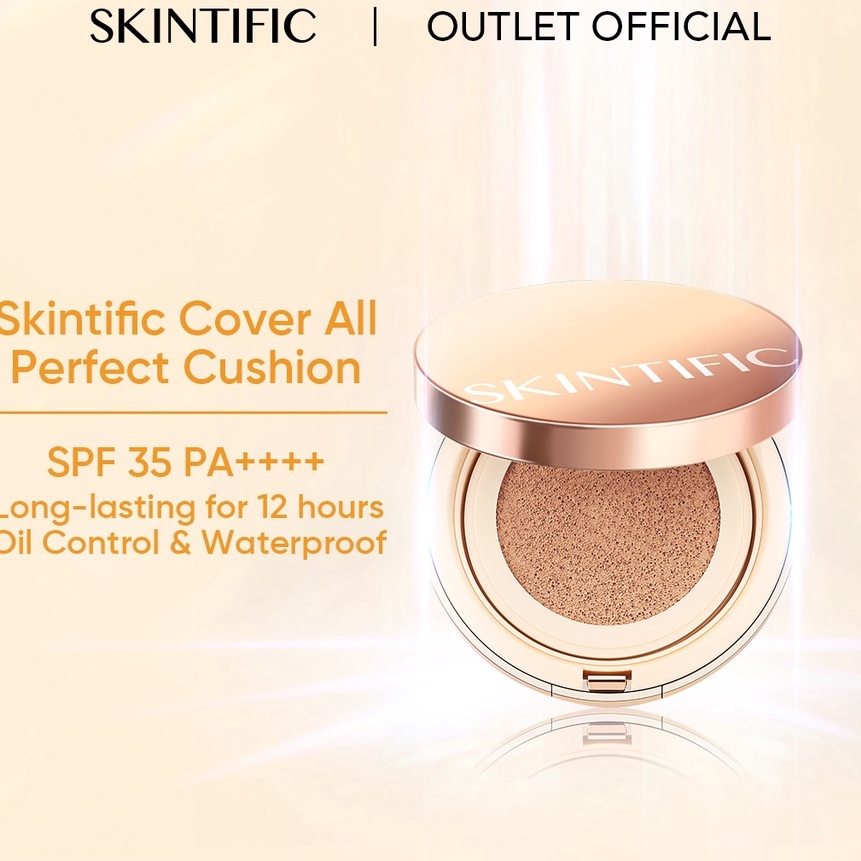 Jual [L.Z T ] 【Skintific Outlet Official】Skintific Bedak Cushion / BB Cushion Foundation Cover ...