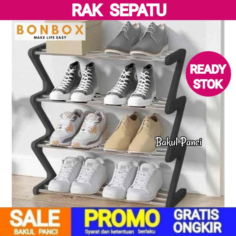 Jual BONBOX RAK SEPATU SANDAL - SAMONO SHOE RACK SENDAL - RAK SERBAGUNA ...