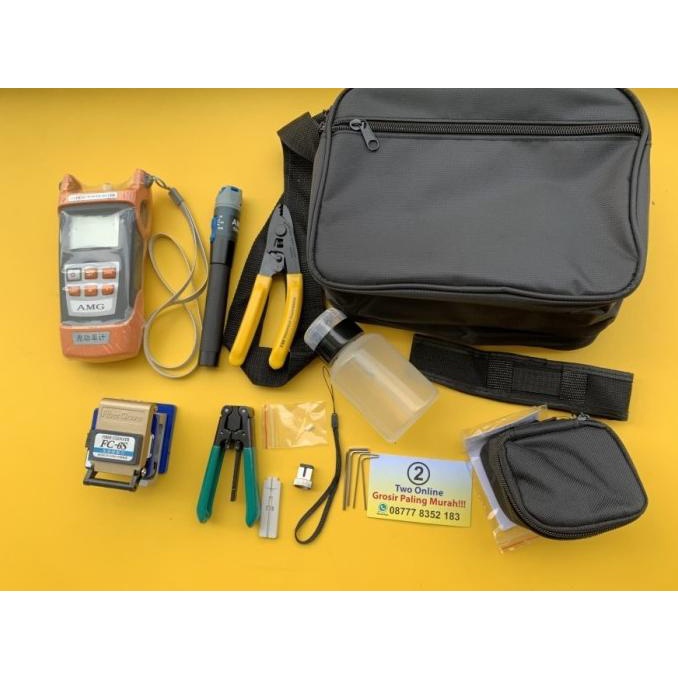 Jual Ftth Tool Kit Set Lengkap Opm Vfl Cleaver Fo Fiber Optik Toolkit ...