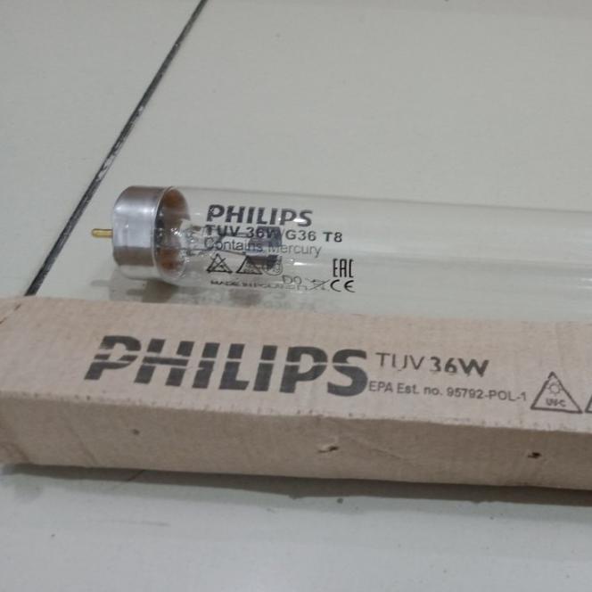 Jual Philips Lampu Uvc Germicidal Anti Virus Dan Kuman T8 36 Watt | Shopee Indonesia