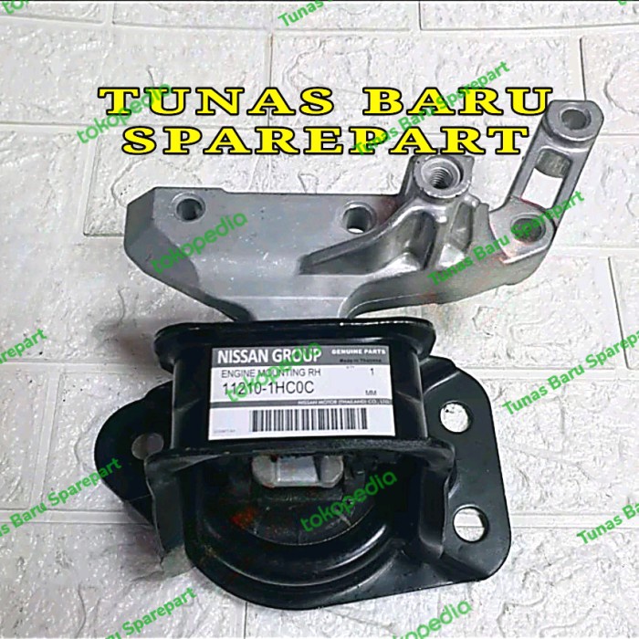 Jual Engine Mounting+Bracket Dudukan Mesin Kanan Nissan March-Datsun Go ...