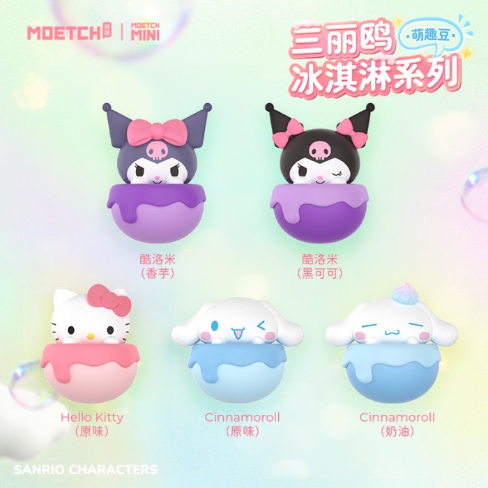 Jual PROMO!!! MOETCH MINI SANRIO CHARACTERS WEEBLE WOOBLES BEANS SERIES ...