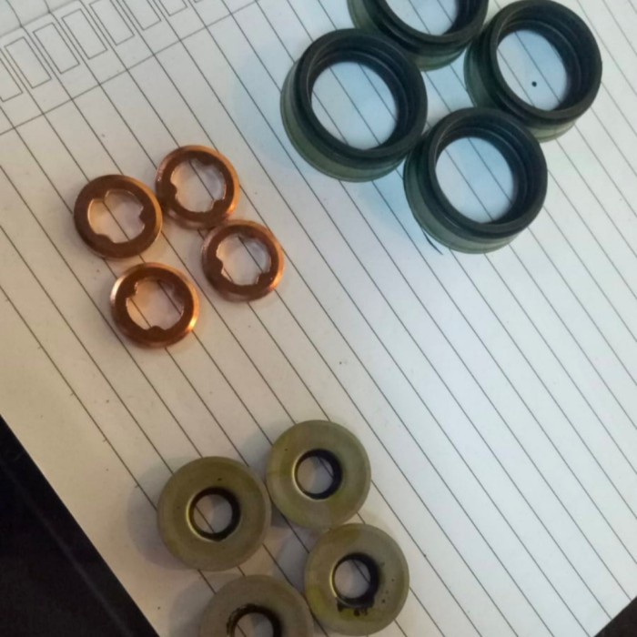 Jual Seal Injector Ring Tembaga Set Ford Ranger Everest 2.5 Ranger 3.0 ...