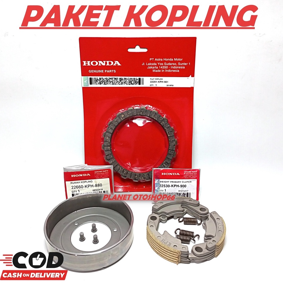 Jual _ PAKETAN KOPLING KARISMA / KHARISMA / SUPRA X 125 / KIRANA / PAKET KOMPLIT KAMPAS KOPLING ...