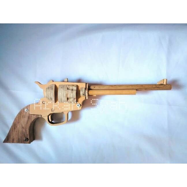 Jual MUST HAVE!! PISTOL KAYU SINGLE ACTION REVOLVER TERBARU | Shopee ...