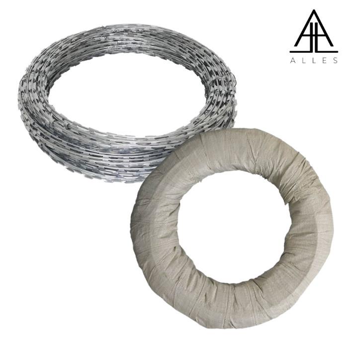 Jual Kawat Duri Silet Razor Wire Bto 30 Kawat Pagar Anti Maling ...