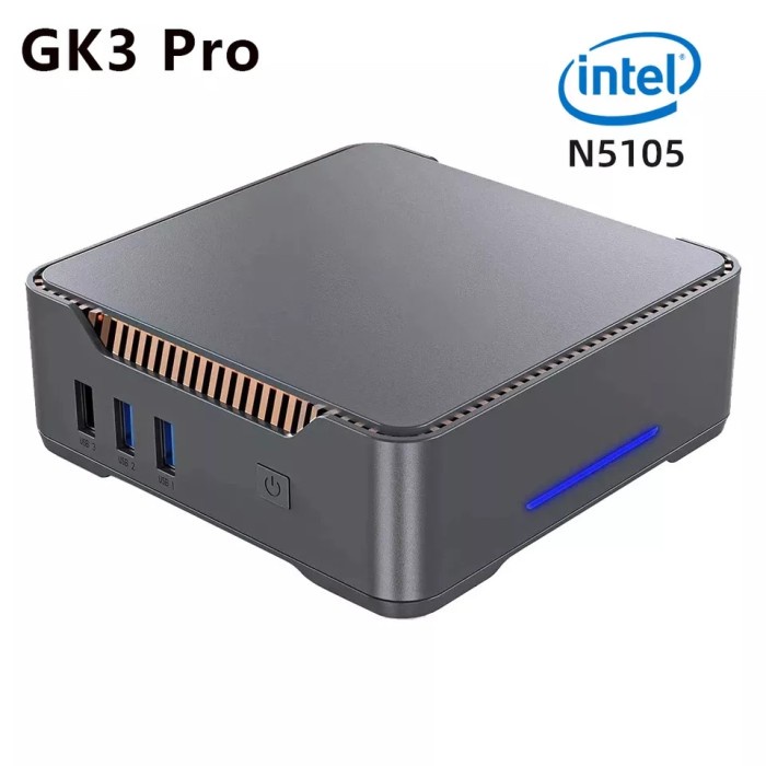 Jual Terlaris Mini Pc Gk3 Pro Intel N5105 8/256Gb Ssd Wifi Hdmi Vga ...