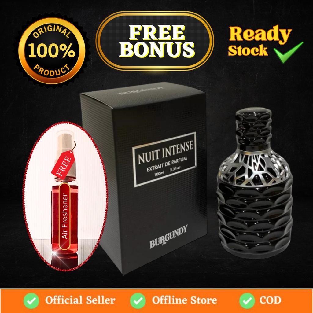 Jual Nuit Intense Extrait De Parfum 100ml | Burgundy Fragrance | Parfum ...