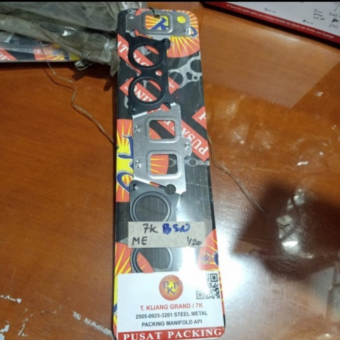 Jual Packing Manifold Exhaust Api Besi Sambung Toyota Kijang 7K Pkp ...