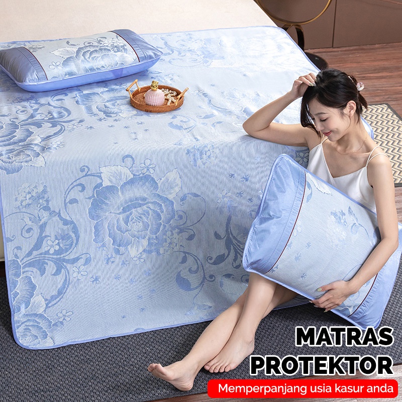 Jual Tikar Import Protector Matras Alas Kasur Pelindung Motif Aesthetic ...