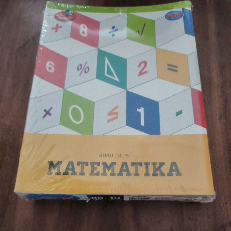 Jual Buku Tulis Matematika/Kotak Kecil Sidu 38 lembar (per pak ...