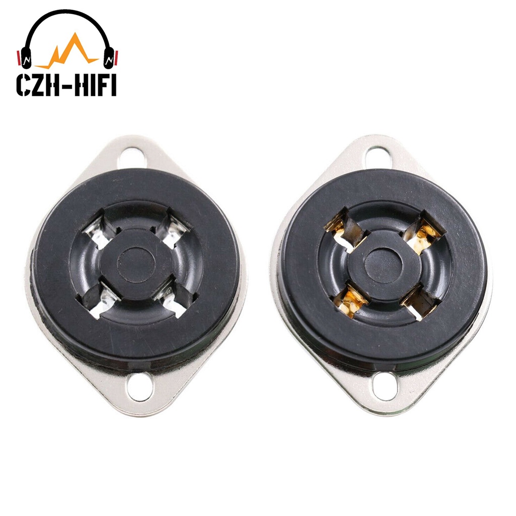 Jual &1PC 4in Tube Socket Bakelite Valve Base For 300B 811 45 50 71A ...