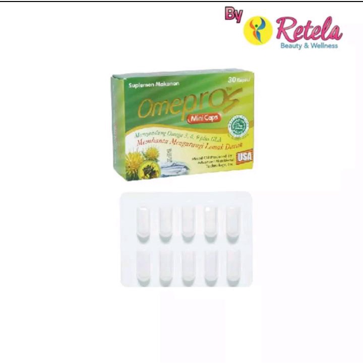 Jual Omepros Mini Capsul Isi 30 Capsul | Shopee Indonesia