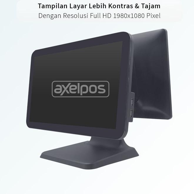 Jual Mesin Kasir Pc Pos All In One Touchscreen Iware Wd-X1 Dual Monitor | Shopee Indonesia