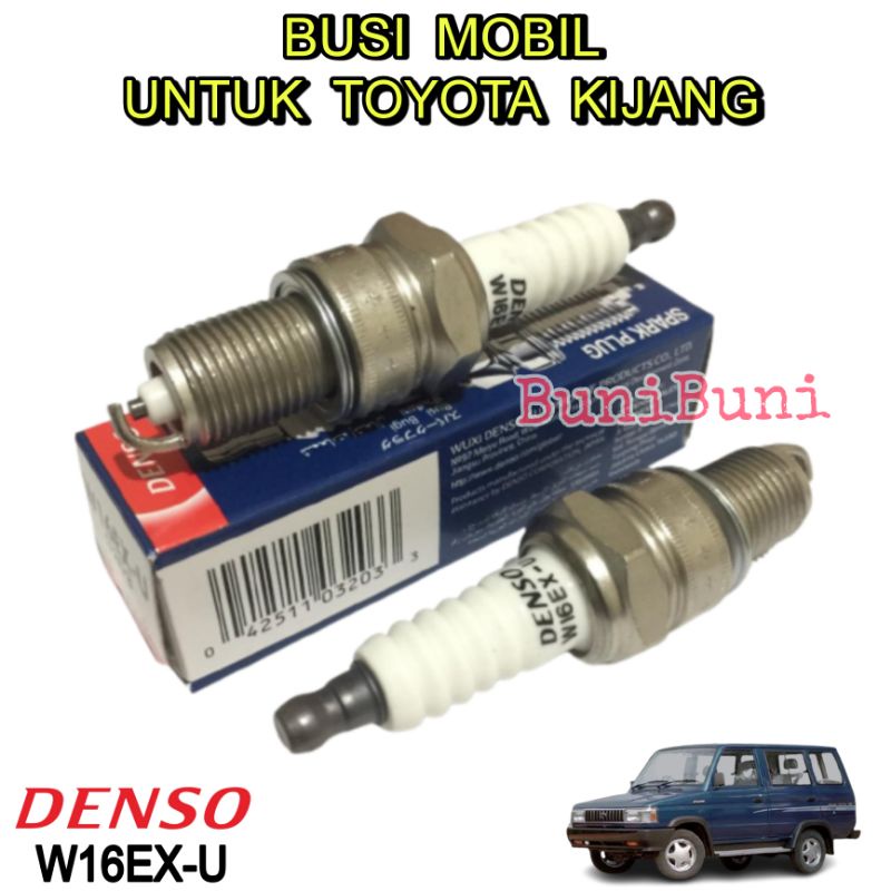 Jual BUSI Mobil TOYOTA KIJANG LAMA / SUPER 5K / GRAND / KAPSUL 7K NON EFI Original DENSO W16EX-U ...