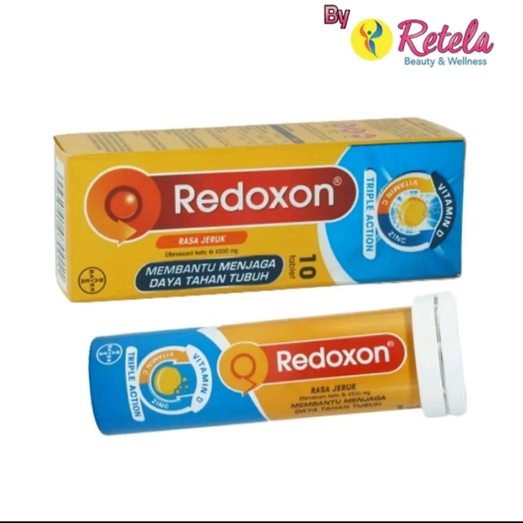 Jual Redoxon Triple Action 1 Tube Isi 10 Tablet Effervescent ...