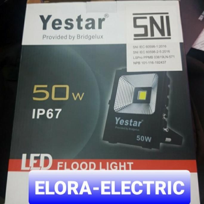Jual Lampu Sorot/Lampu Tembak/Flood Light Led 50Watt 50W 50W W Yestar Ip67 | Shopee Indonesia