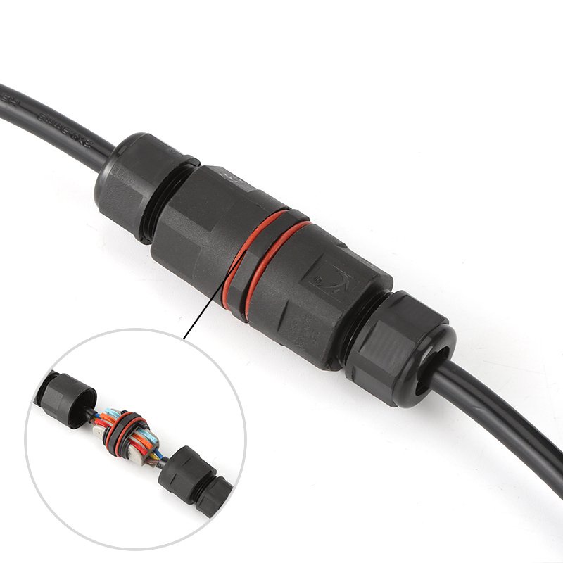 Jual &IP68 Waterproof Straight Connector Junction Box Electrical Wire ...