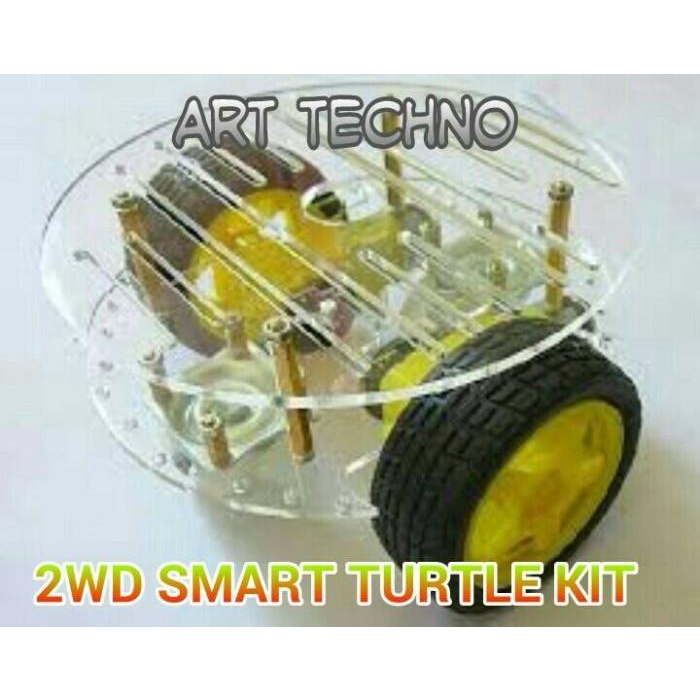 Jual 2WD SMART TURTLE KIT PROJECT ROBOT ARDUINO_UNO NANO MEGA NODEMCU WEMOS | Shopee Indonesia