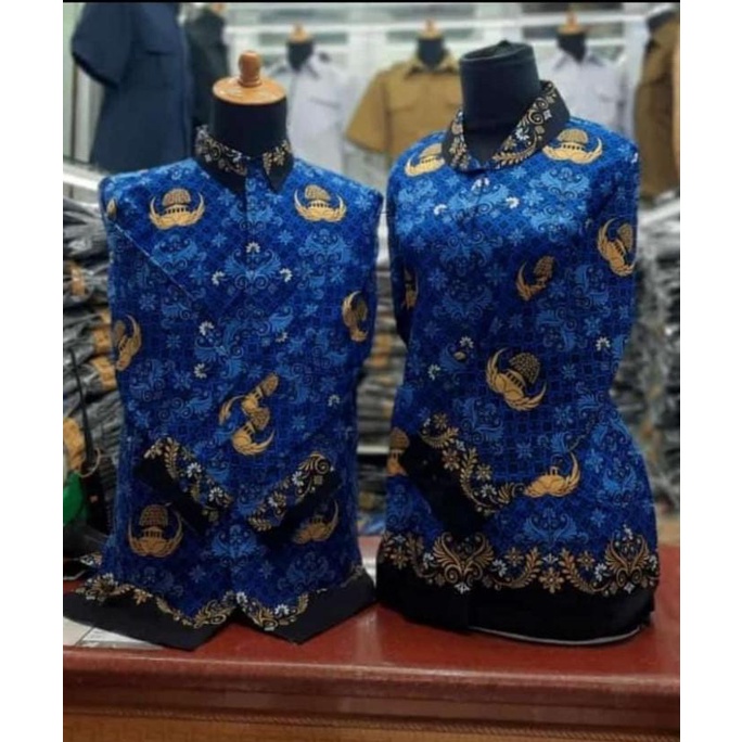 Jual Baju Batik Kopri Pria-Baju Kopri Wanita Terbaru-Seragam Dinas ...