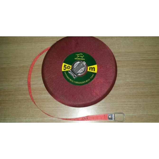 Jual Meteran Roll Bulat 50 Meter / Meteran Panjang 50 M / Meteran Bulat ...
