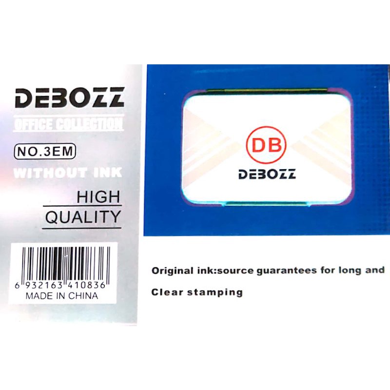 Jual Stamp Pad Bantalan Stempel Debozz No. 3 ( pcs ) | Shopee Indonesia