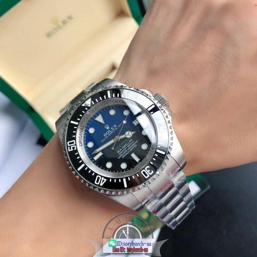 Jual Rolex Sea-Master submariner diver analog watch automatic men's ...