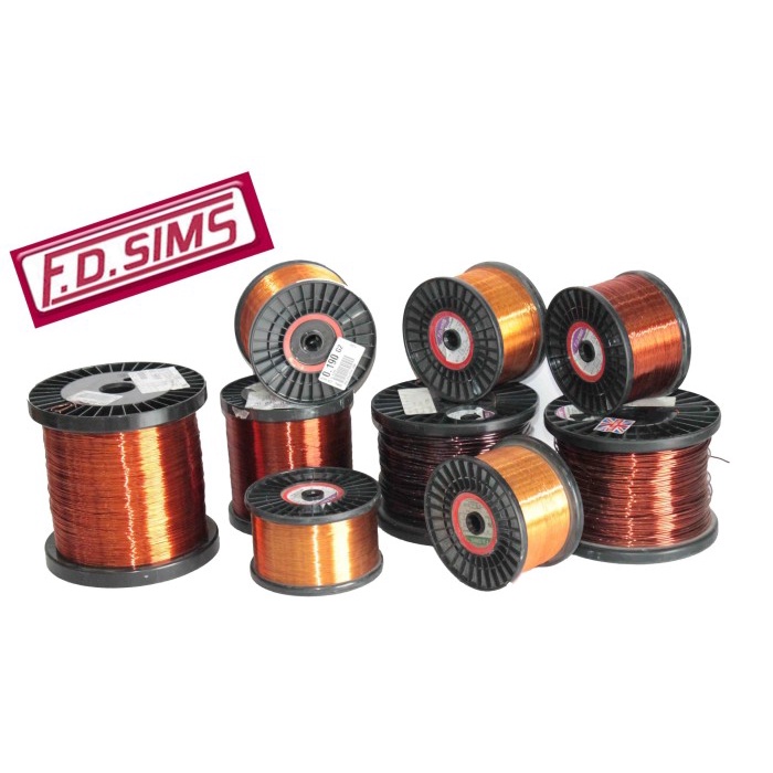 Jual Kawat Tembaga Dynamo Copper Wire F.D SIMS ENGLAND - 0.65mm ...