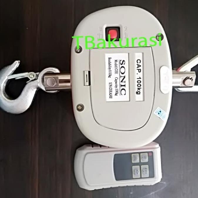 Jual Timbangan Gantung Timbangan Digital Sonic Crane Scale Gse Cap 300 Kg | Shopee Indonesia